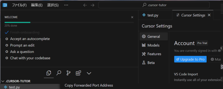 Cursor＋Pythonによるデータ分析環境構築 - データサイエンティストへの道